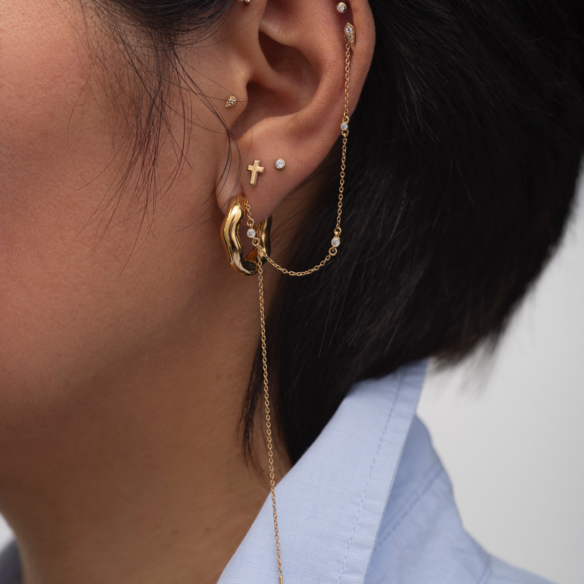 14K Solid Gold Studs – PIERCED Online Piercing Jewellery Store